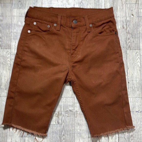 Levi's | Shorts | Levis Mens Tan And Brown Rust Color Shorts | Poshmark